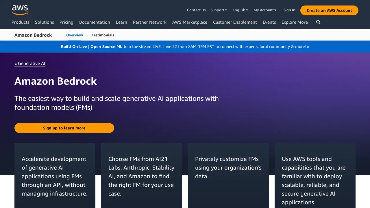 Amazon Bedrock - BestofAI